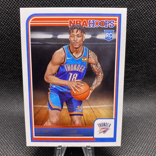 Keyontae Johnson 2023-24 NBA Hoops Base Rookie Card No. 263 OKC Thunder ...