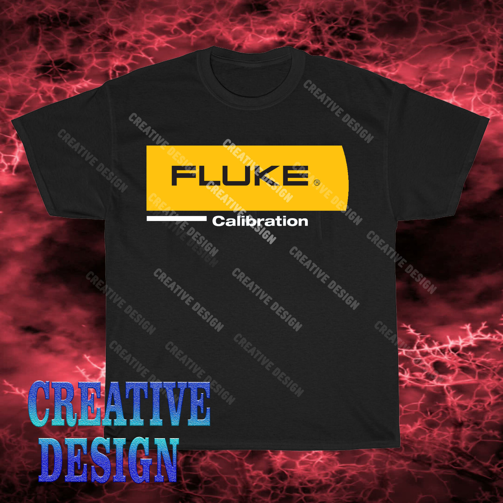 New Design Fluke Calibration Logo Unisex T-Shirt Funny Size S to 5XL | eBay