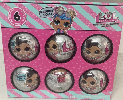 LOL Surprise Bling Series 6 Pack Exclusive Dolls & Surprises | eBay