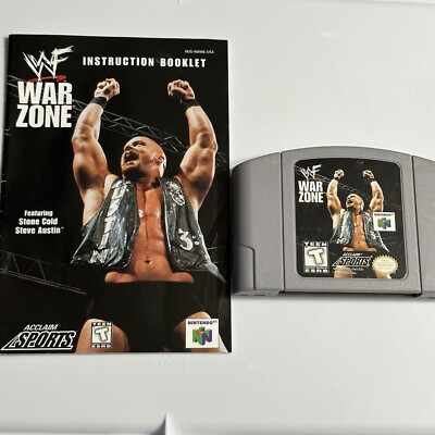 Wwf War Zone WWE (Nintendo 64 N64) With Manual Included 21481641582| eBay