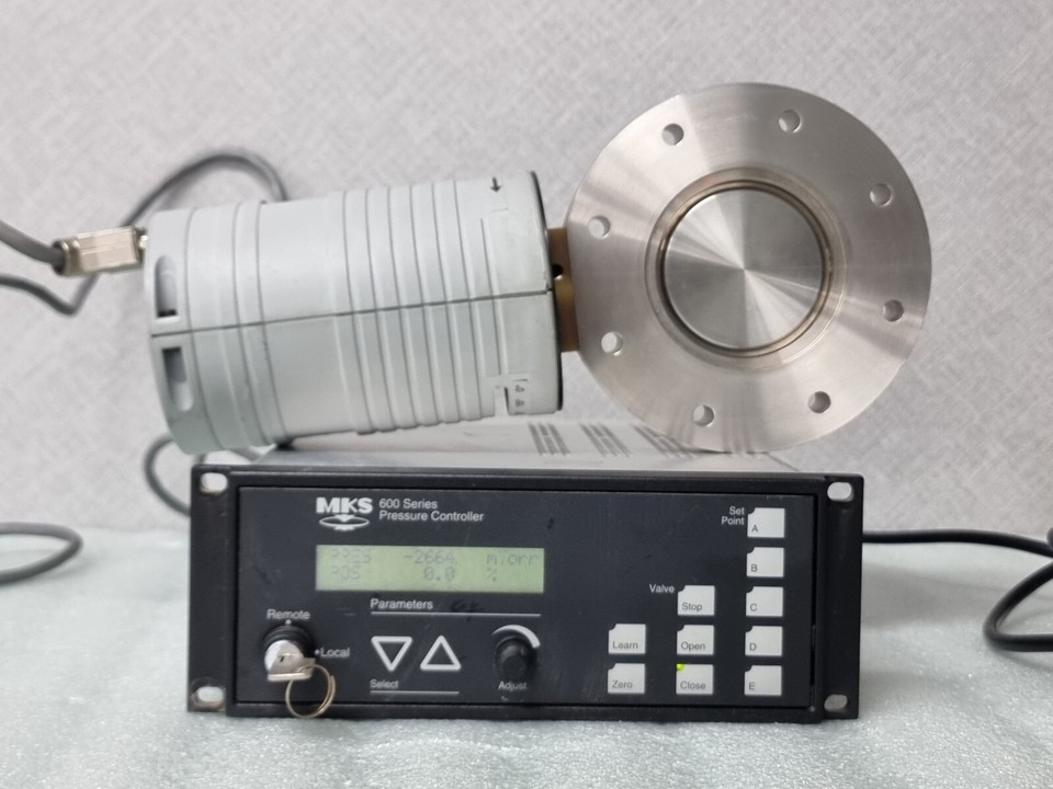 MKS 600 CONTROLLER 651CD2S1N + 653B-3-80-2 THROTTLE VALVE NW80 | eBay