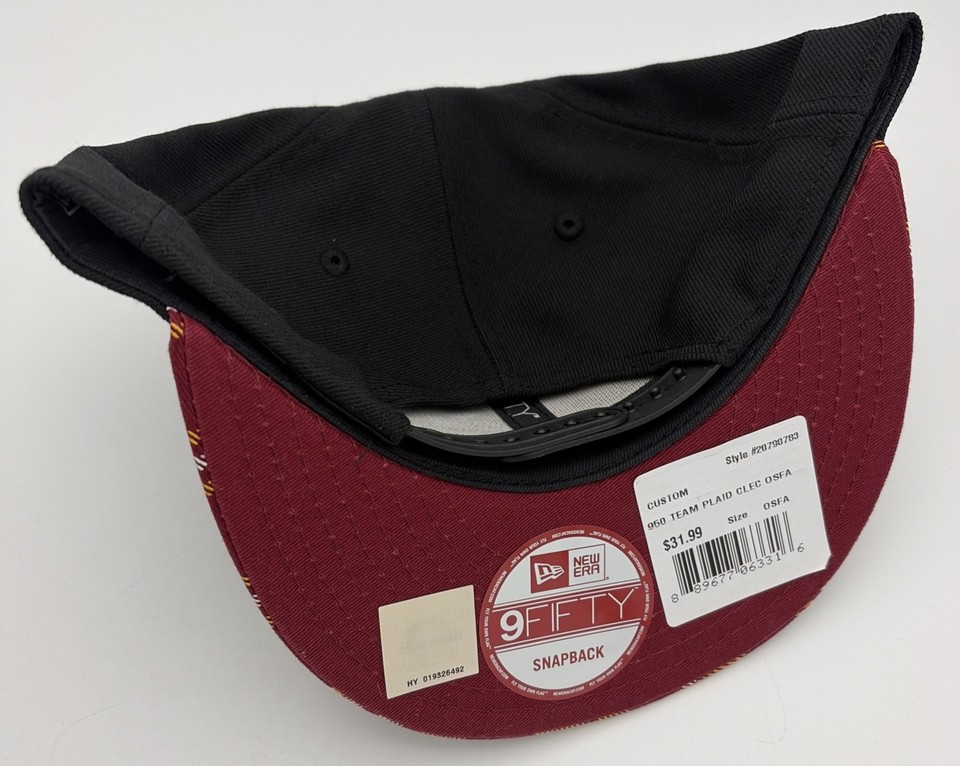 Cleveland Cavaliers New Era 9Fifty Plaid SnapBack Hat Cavs | eBay