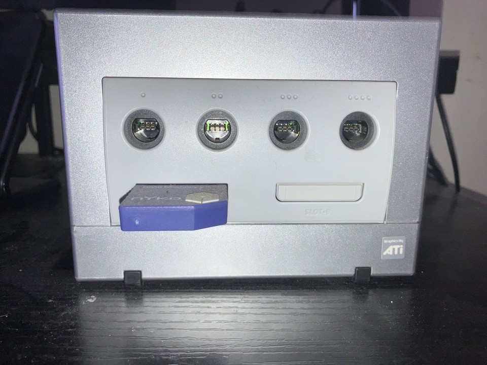 Nintendo GameCube Silver Console With Memory Card And PokemonXD Gale Of ...