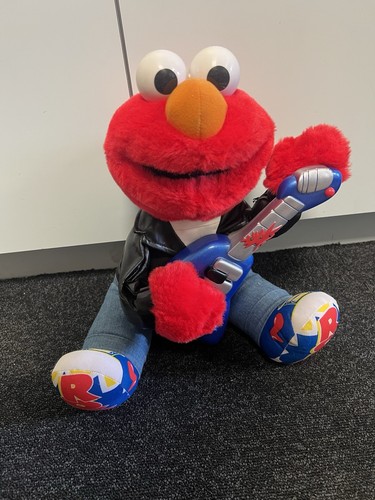 Peluche doudou Rock Guitare Elmo TYCO Preschool Toys | eBay