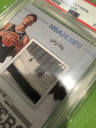 2023-24 Panini NBA Hoops - Rookie Sweaters #RSW-VWE Victor Wembanyama ...