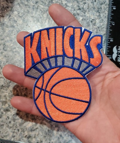 New York Knicks Large Vintage Style Patch. Embroidered. Iron On. 4"x3.5 ...