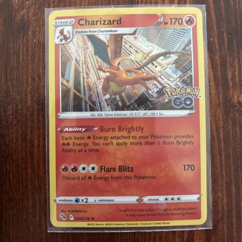 Charizard 010/078 Pokémon GO Holo | eBay