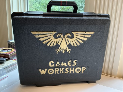 Games Workshop Case Black Hard Carry Storage Warhammer 40K Handle With ...