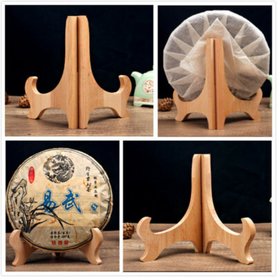 4/5/6/7/8 Inch Wood Folding Display Stand Rack for Plates Bowls Photo ...