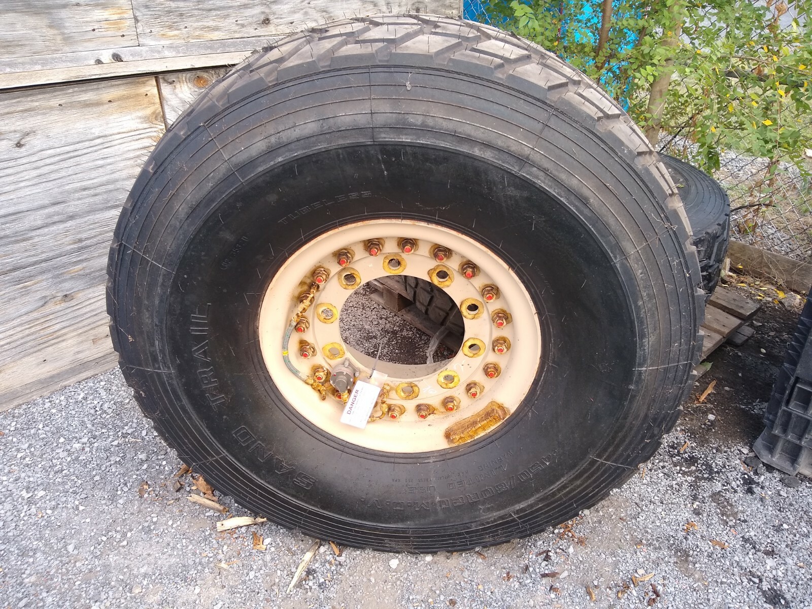 NEW Tires SAND TRAIL Tread. 5-ton Trucks Trailers Military FMTV 450 ...
