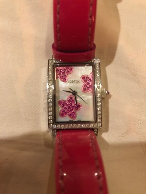 Ice Tek Ice Petals Diamond And Sapphire Rectangular Women Watch New | eBay