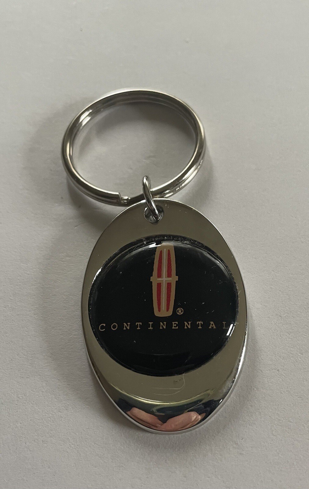 Lincoln Continental Keychain Lightweight Metal Chrome Style Finish Key ...