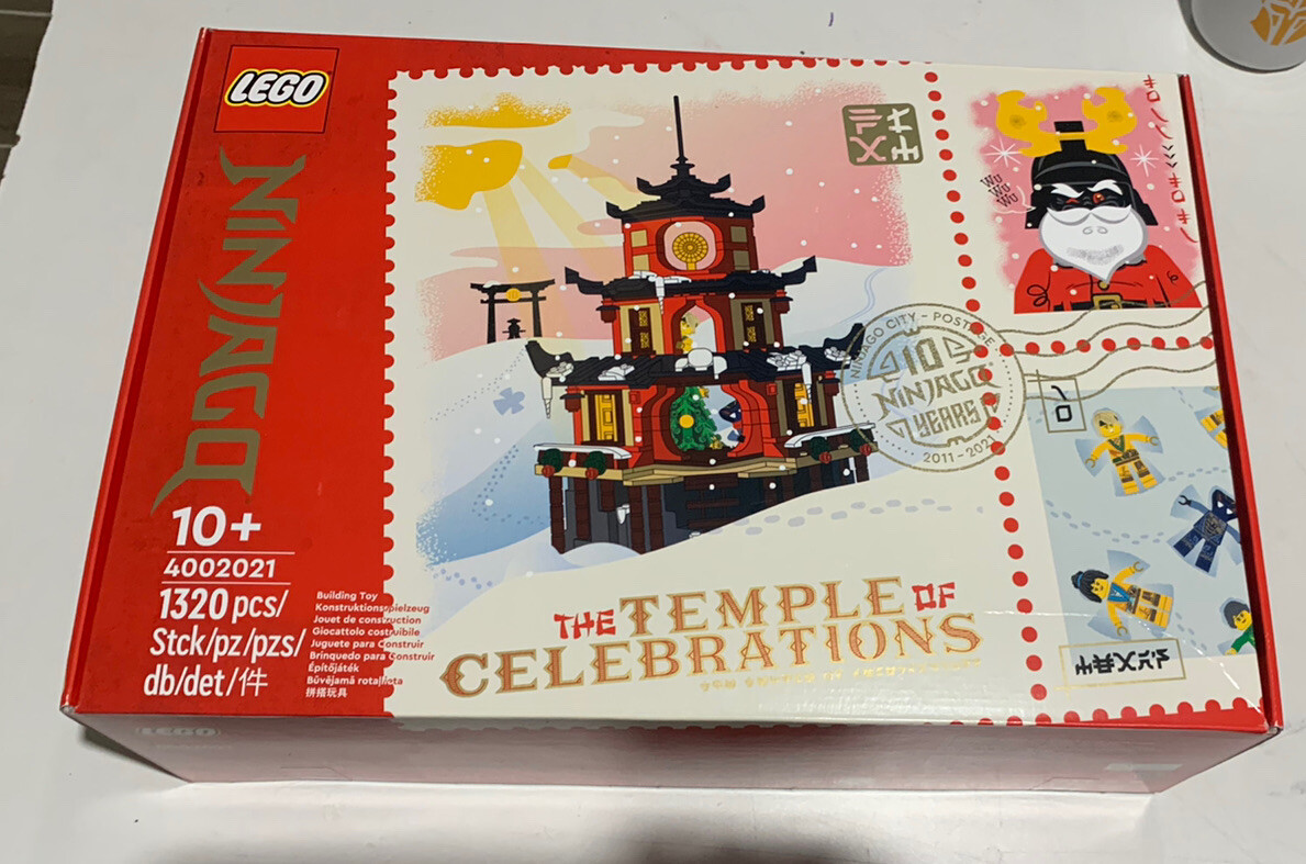 LEGO Ninjago 4002021 The Temple of Celebrations Employee NEW Sealed ...