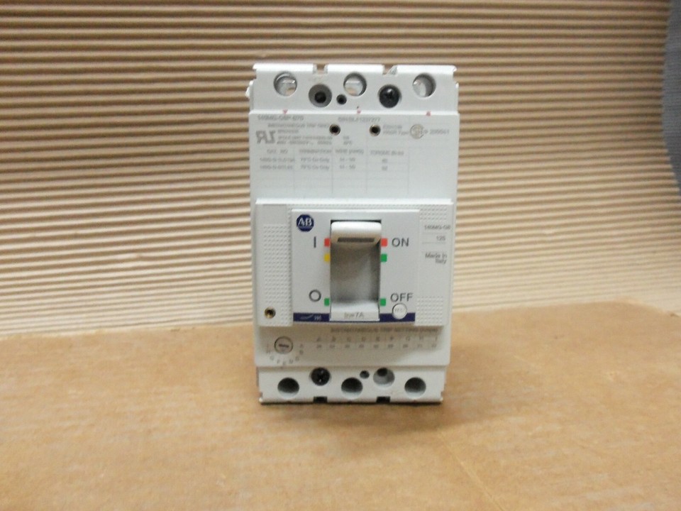 New AB Allen Bradley 140MG MCP Motor Circuit Protector w/RB6584903 | eBay