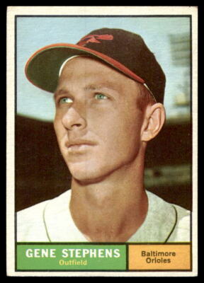 1961 Topps #102 Gene Stephens Baltimore Orioles VG-VGEX | eBay