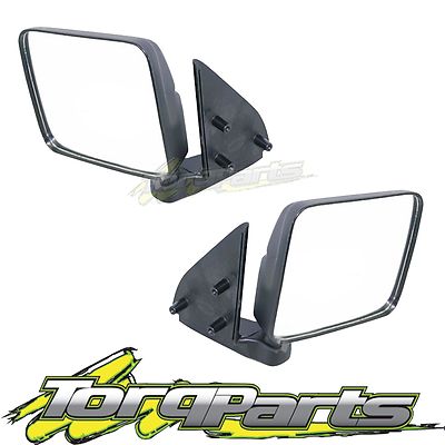 MIRRORS PAIR SUIT L300 EXPRESS MITSUBISHI 86-13 DOOR SIDE REAR VISION ...