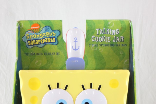 Nickelodeon Spongebob Squarepants Talking Cookie Jar Fun-damental 2003 ...