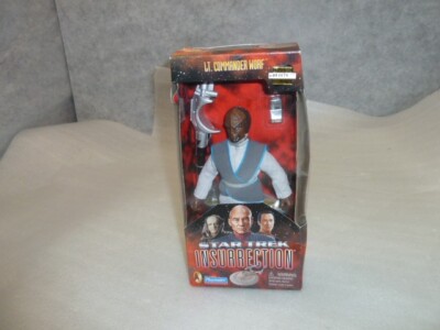 Star Trek 9" Figure "Insurrection" Lt. Commander Worf | eBay