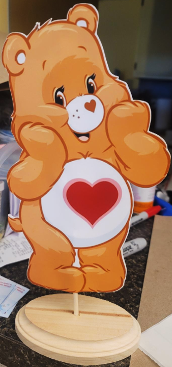 Care Bears Table Centerpieces OR Cutouts. Care Bears Party Decorations ...