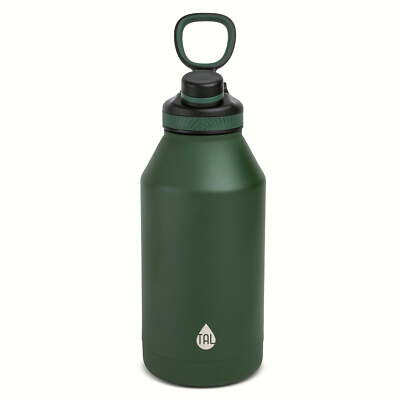TAL Stainless Steel Ranger Water Bottle 64oz, Dark Green | eBay