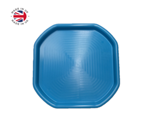 LIGHT BLUE SMALL MINI PLASTIC MIXING TRAY SPOT BUILDERS CEMENT SAND ...