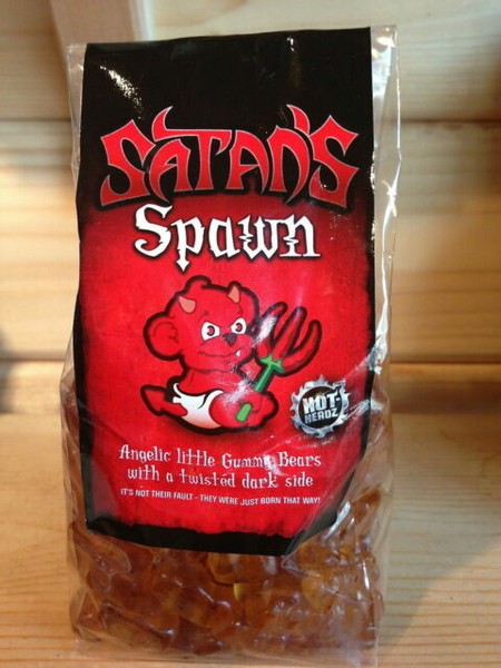 Satan's Spawn Habanero Chilli Gummy Bears - Hot Sweets 3 X 250g Bag ...
