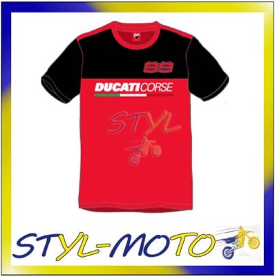 1736017 Maillon T-Shirt Enfant Ducati Dual Lorenzo TG 10/11 Original ...