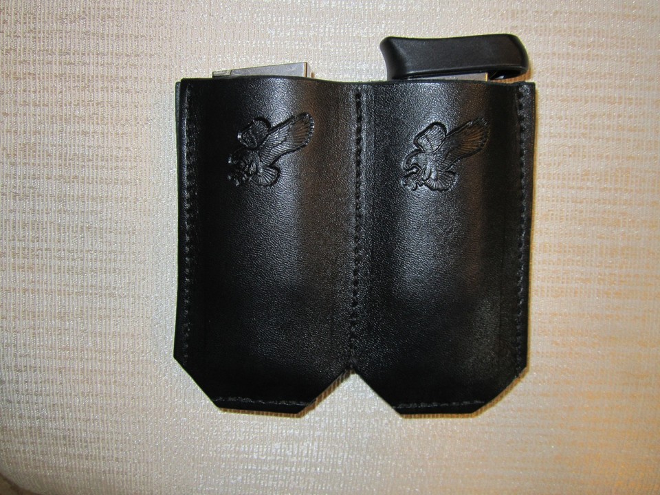 Double mag. holster, for all 9mm single stack & 40 cal. single stack ...