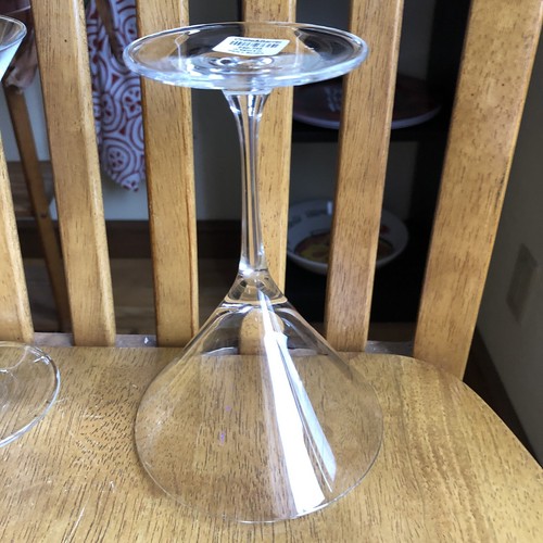 Crate and Barrel Viv Rona Slovakia Crystal Martin in Glasses Set Of 2 ...
