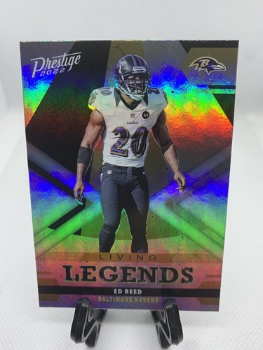 2022 PRESTIGE RAVENS ED REED LIVING LEGENDS INSERT CARD #LL-18 | eBay