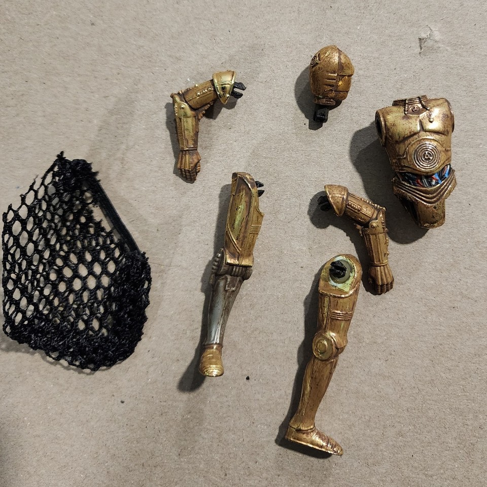 C-3P0 w/ Cargo Net STAR WARS Power of the Force 1998 | eBay