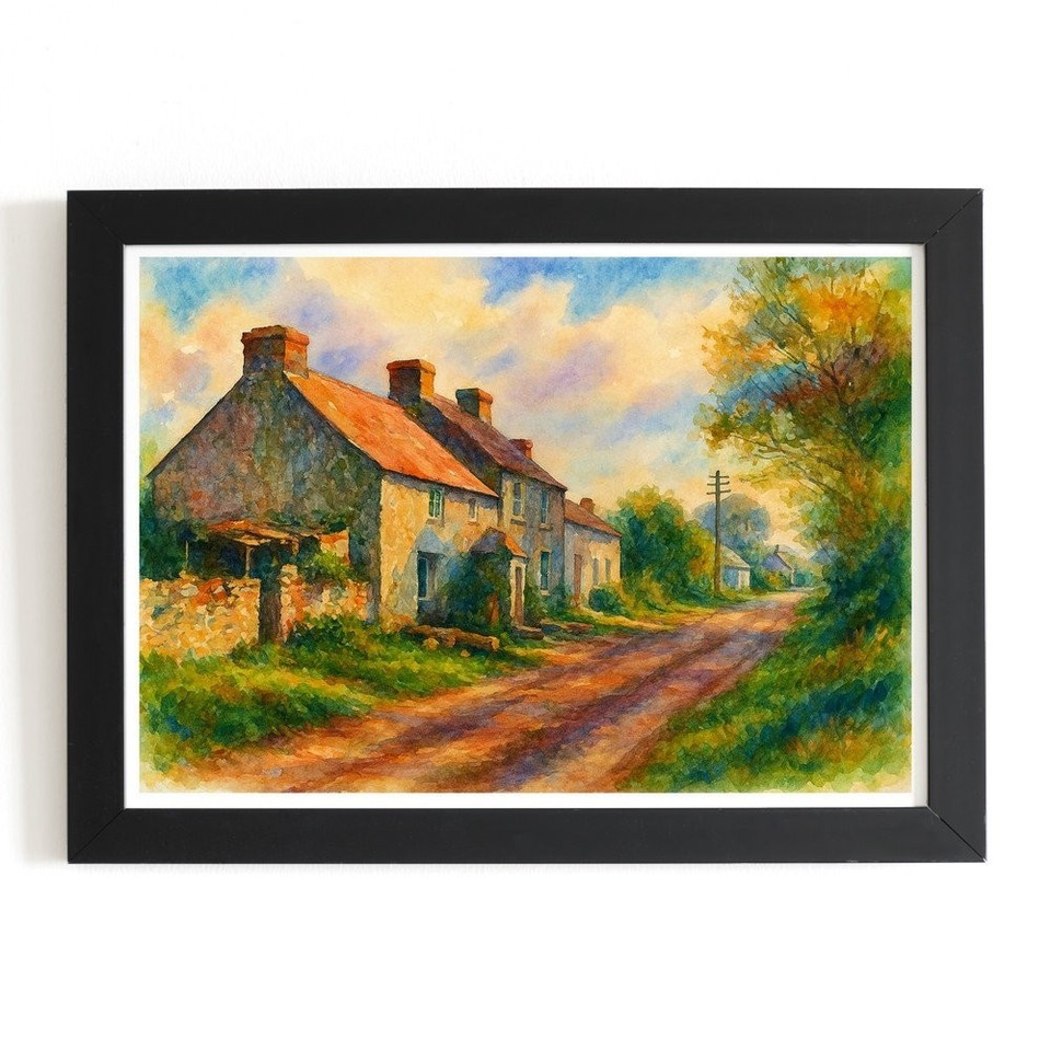 A6 PRINT - Angle - Vintage Art Style | eBay UK