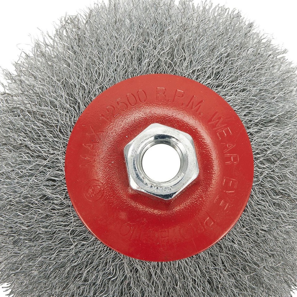 Wire Brush Tool 2pcs 4 5Inch for M14 Angle Grinder Cleaning Old Wooden ...