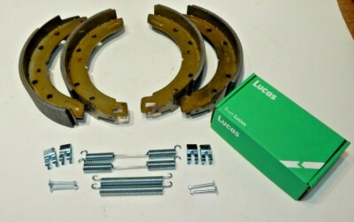 New Pair Rear Brake Shoes and Springs Triumph TR3A TR3B TR4 TR4 TR250 ...