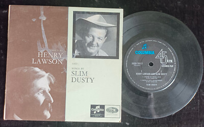 45rpm 7" EP Slim Dusty – Henry Lawson And Slim Dusty Columbia – SEGO ...