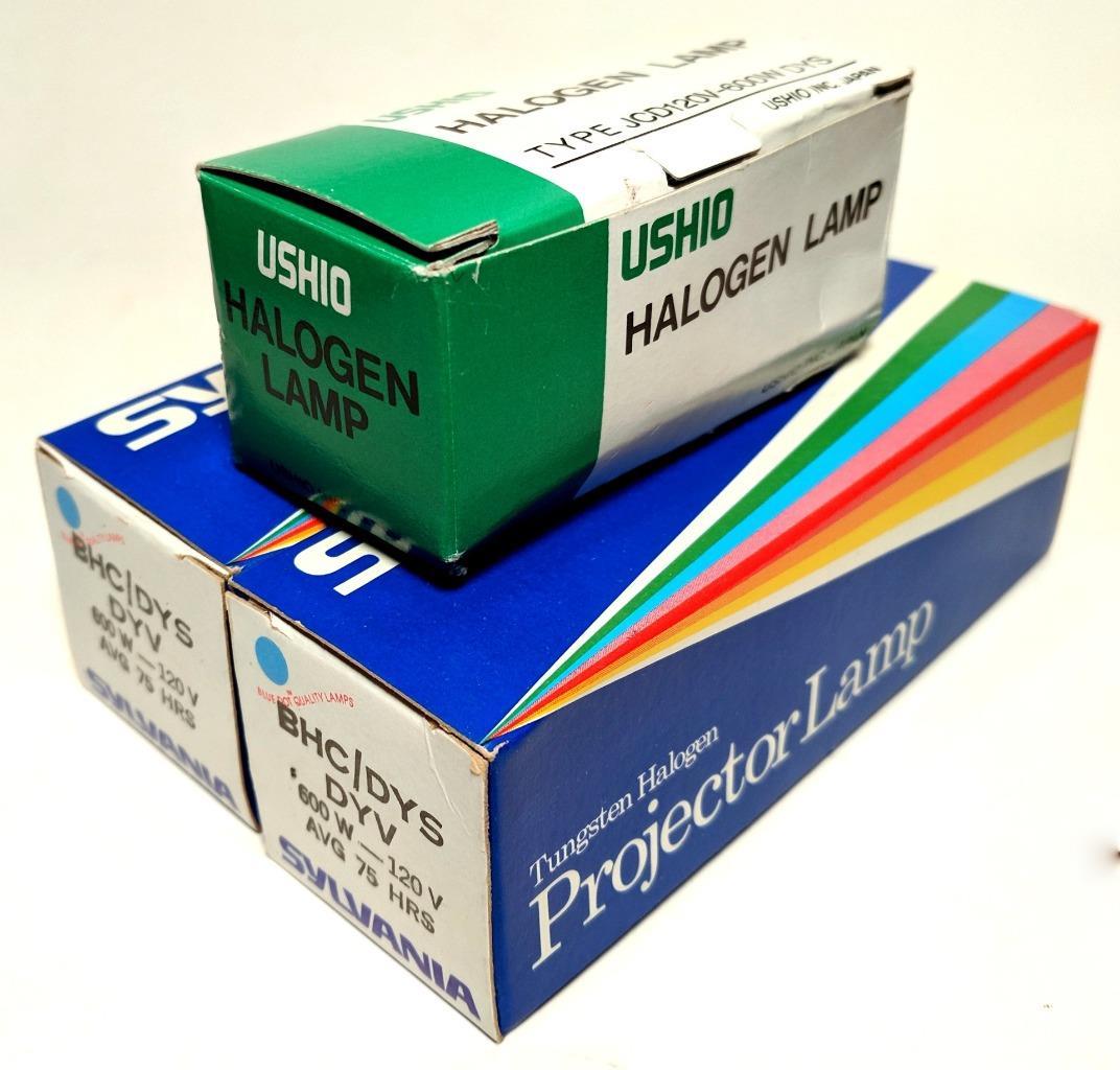 Lot of 3 DYS DYV BHC Projection, Projector Lamps Bulbs 600W 120V ...