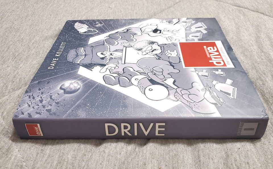 Dave Kellett - DRIVE - hardcover volume 1 webcomic - sci fi comic ...