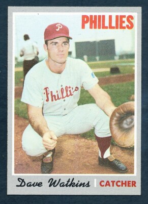 1970 TOPPS Baseball #168 DAVE WATKINS RC NRMT | eBay