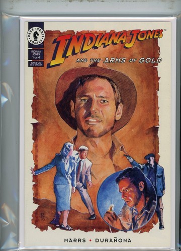 INDIANA JONES AND THE ARMS OF GOLD SET 1-4 NM 9.4 GORGEOUS COVER ...