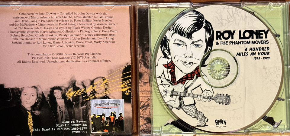 Roy Loney – A Hundred Miles An Hour 1978-1989 - CD - RARE | eBay