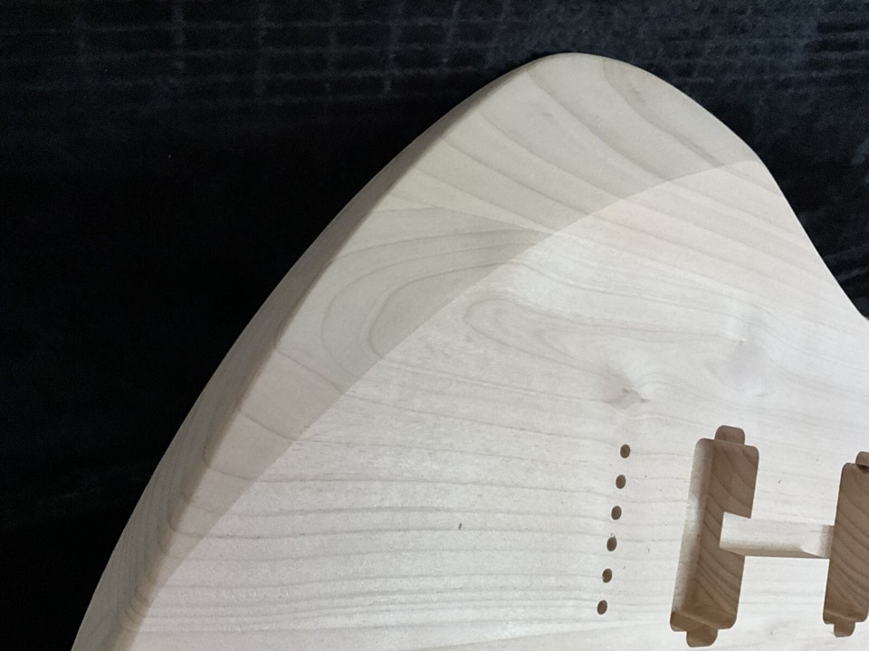 Meteora Guitar Body Ultra and Traditional Style Options- choose Bridge ...