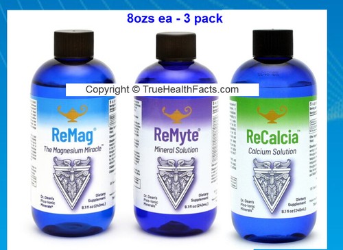 ReMag & ReCalcia & ReMyte ( 3 pack ) - Pico-Ionic 8oz bottles -Dr ...