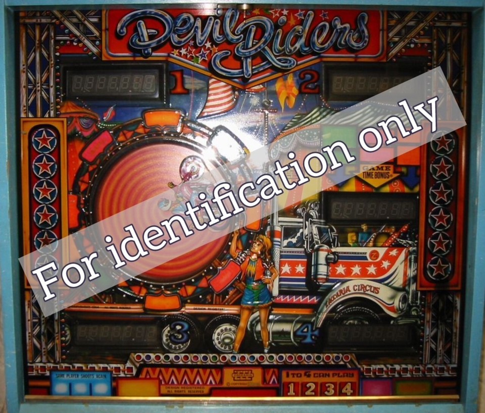 1984 Zaccaria Devil Riders Pinball Machine Maintenance Tune Up Kit | eBay