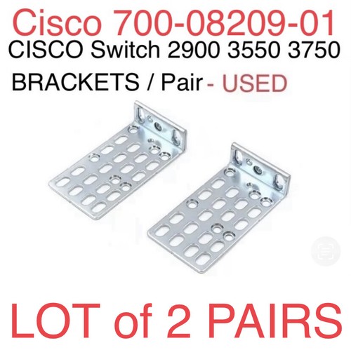 Cisco 700-08209-01 1U Rack Mount Bracket ears, 3550 C3750 C3560 Lot | eBay
