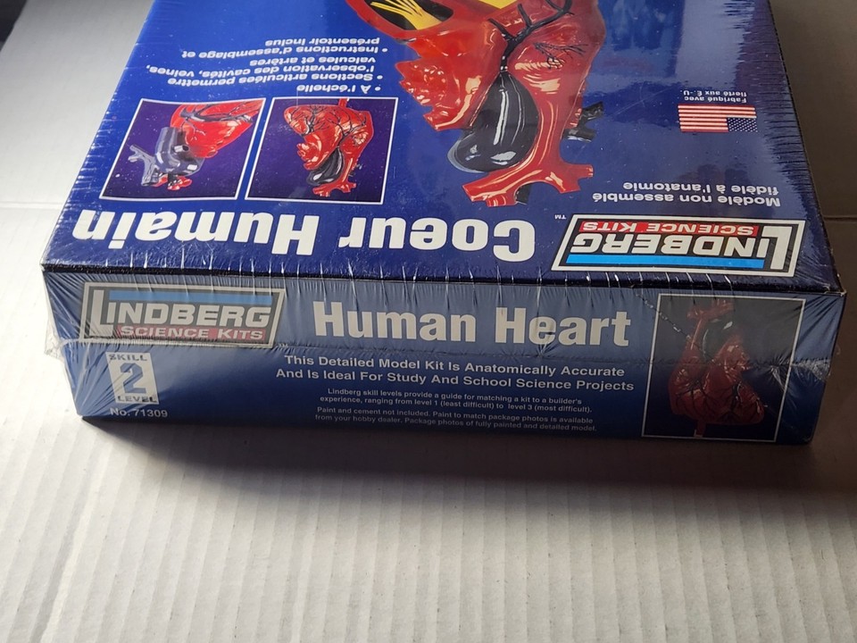 2 Lindberg Science Kits Human Lung & Human Heart New Sealed | eBay