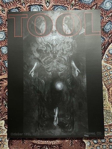 Tool Poster Denver CO 10/15 2019 Allen Williams Fear Inoculum Tour | eBay