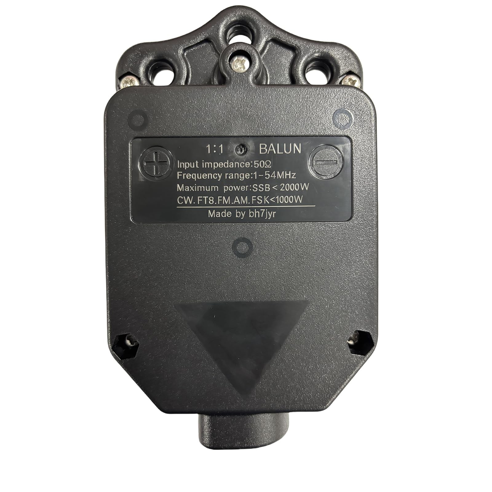 Upgraded 2000W HF End Fed Antenna for Ham Radio, 1-54MHz CW FM AM FT4 ...