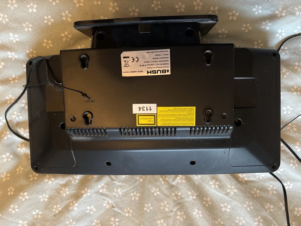 Bush CD Player, iPod Dock, Radio Model 1024iPH | eBay UK