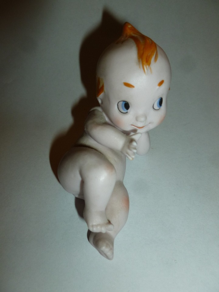 Vintage Lefton Kewpie Piano Baby Figurine Porcelain | eBay