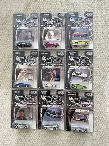 Hot Wheels Legends Hall of Fame With Collectors Card | eBay